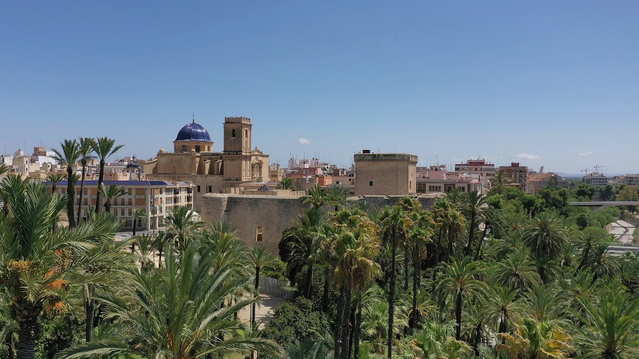 Vistas aéreas de Elche (Alicante) - YouTube