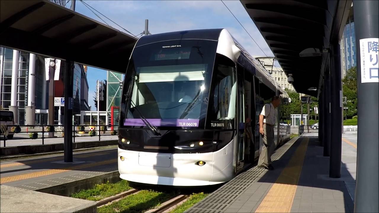 Toyama Trams, Japan - YouTube