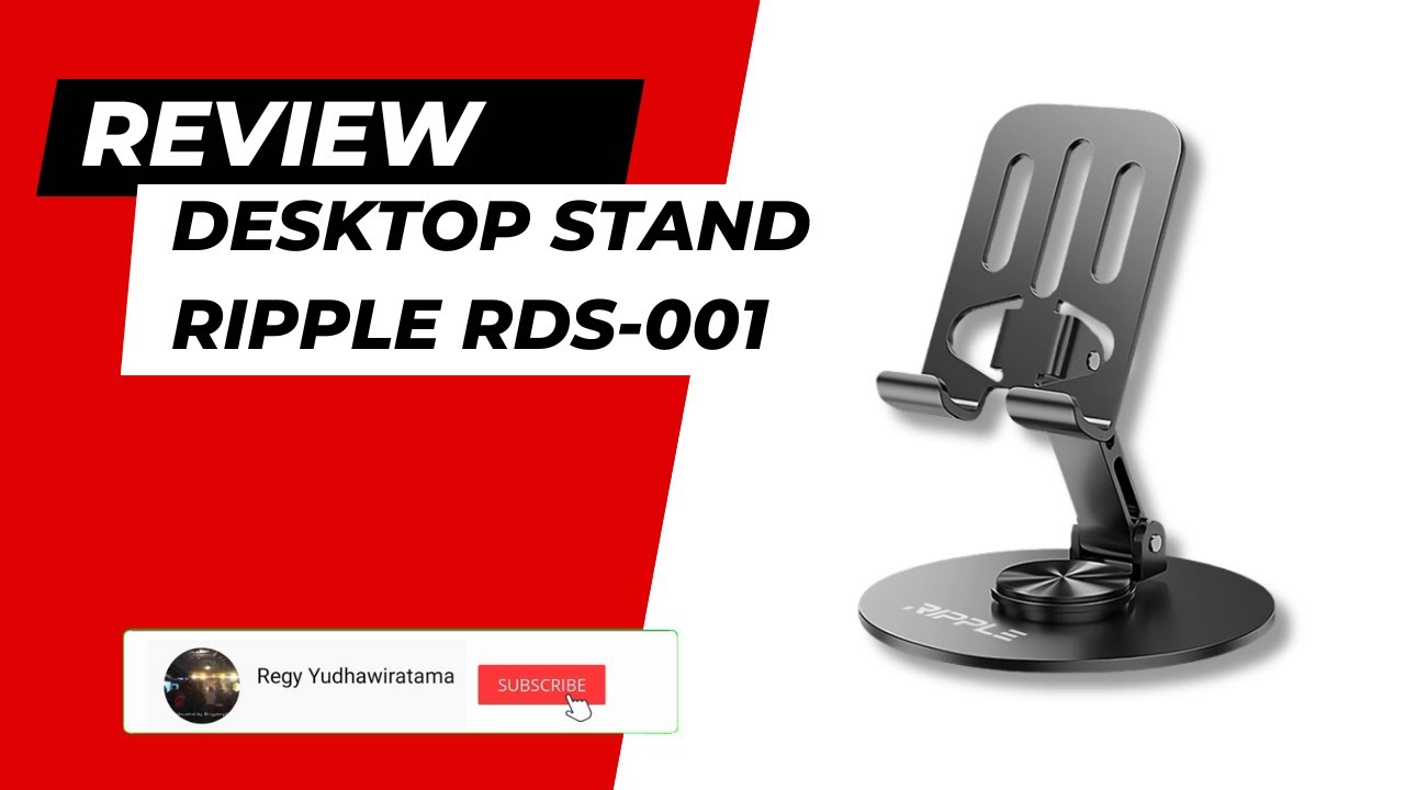 Review Desktop Stand Ripple RDS-001 - YouTube