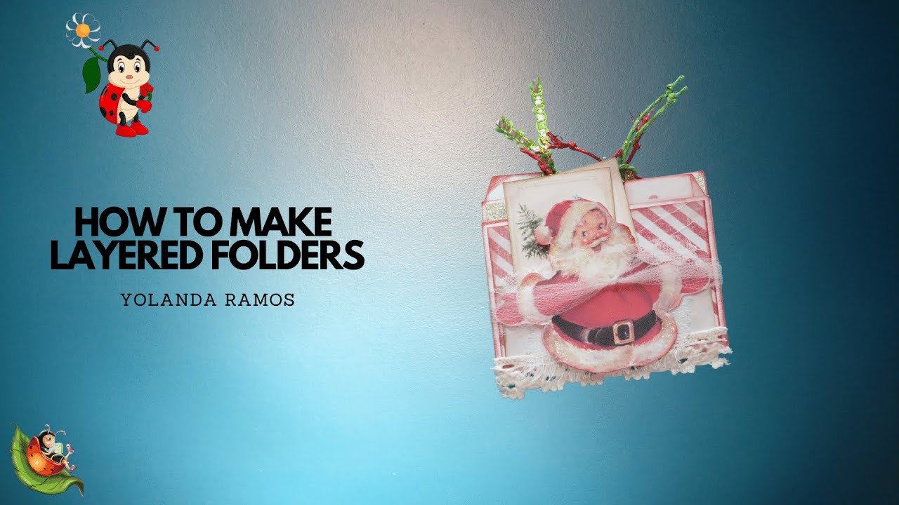 HOW TO MAKE LAYERED FOLDERS - YouTube