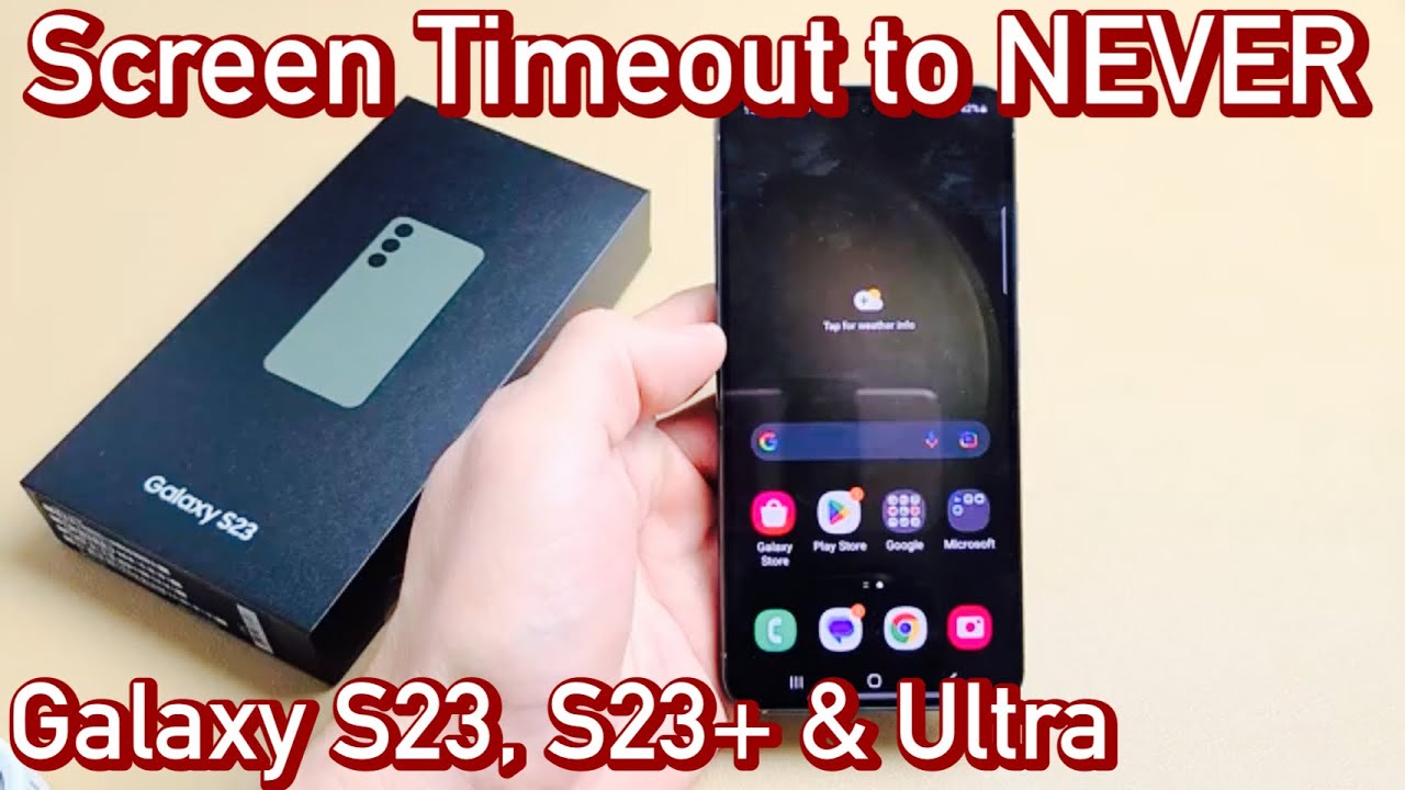 Change Screen Timeout To NEVER On Galaxy S23 S23 S23 Ultra YouTube change-screen-timeout-to-never-on-galaxy-s23-s23-s23-ultra-youtube
