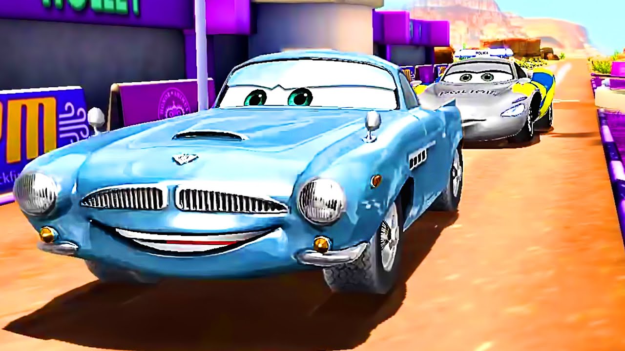 Cars 2: Holley Shiftwell (Carro de policia) - Fast as Lightning - YouTube