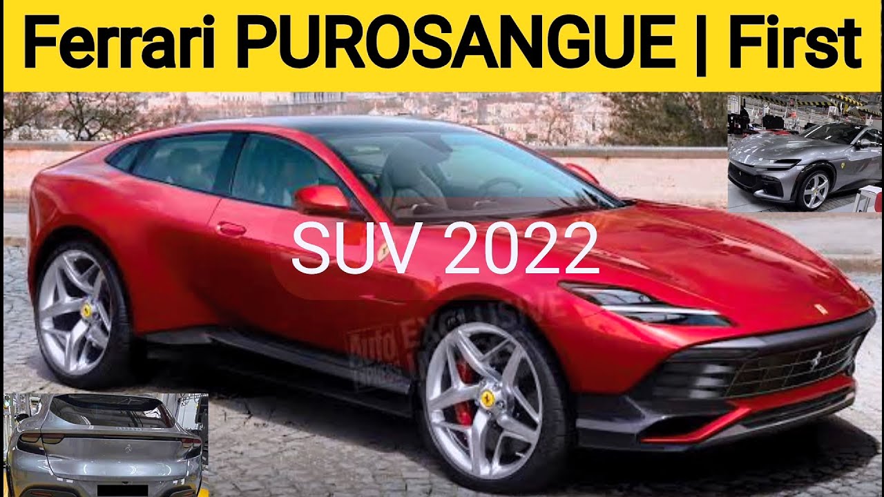 Ferrari PUROSANGUE | Ferrari first ever SUV - YouTube