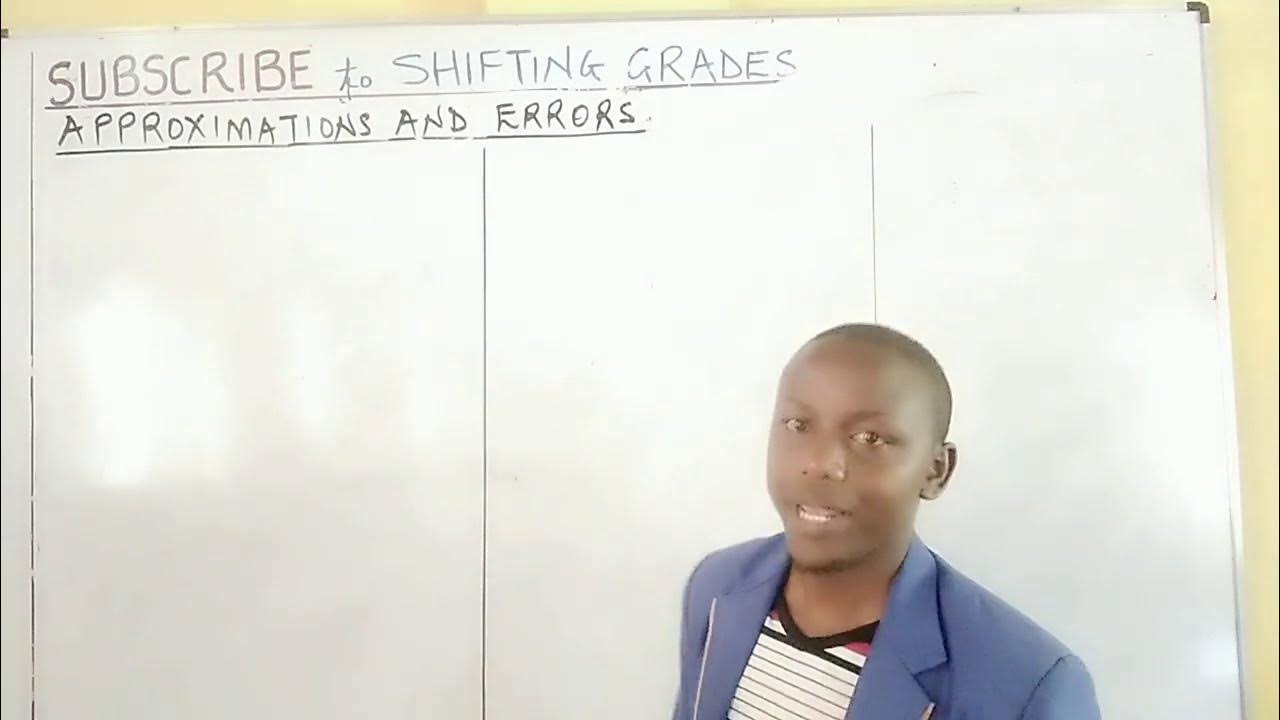 APPROXIMATIONS AND ERRORS - PROPAGATION OF ERRORS - YouTube
