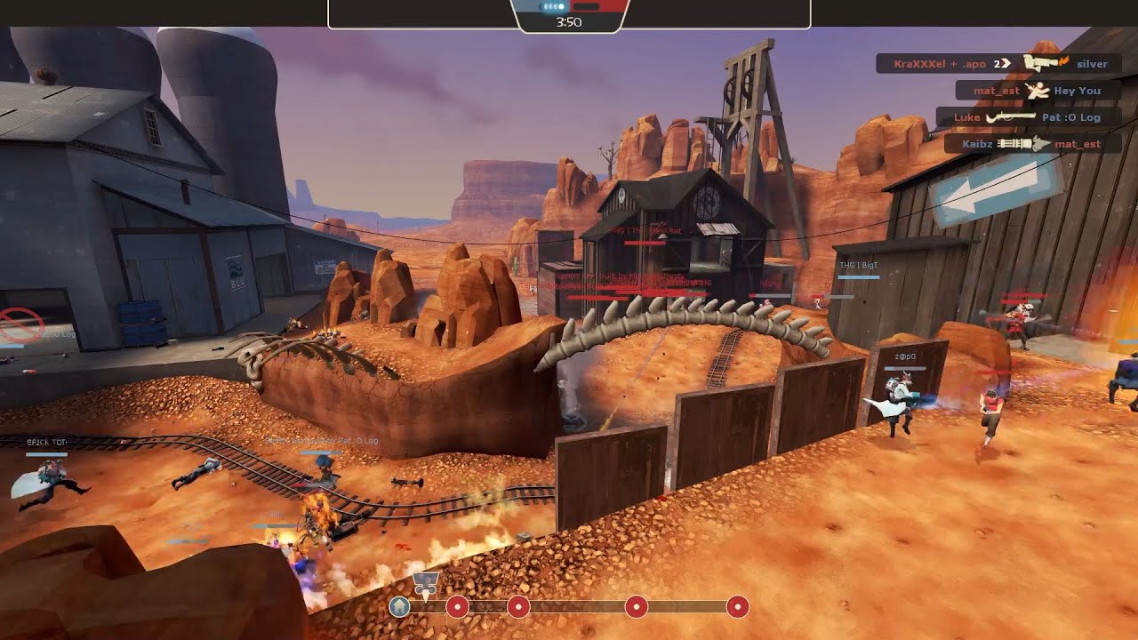 TF2 pl_extinction_a15 Part 2 - Trigger Happy Gamers (thg) Map Test ...