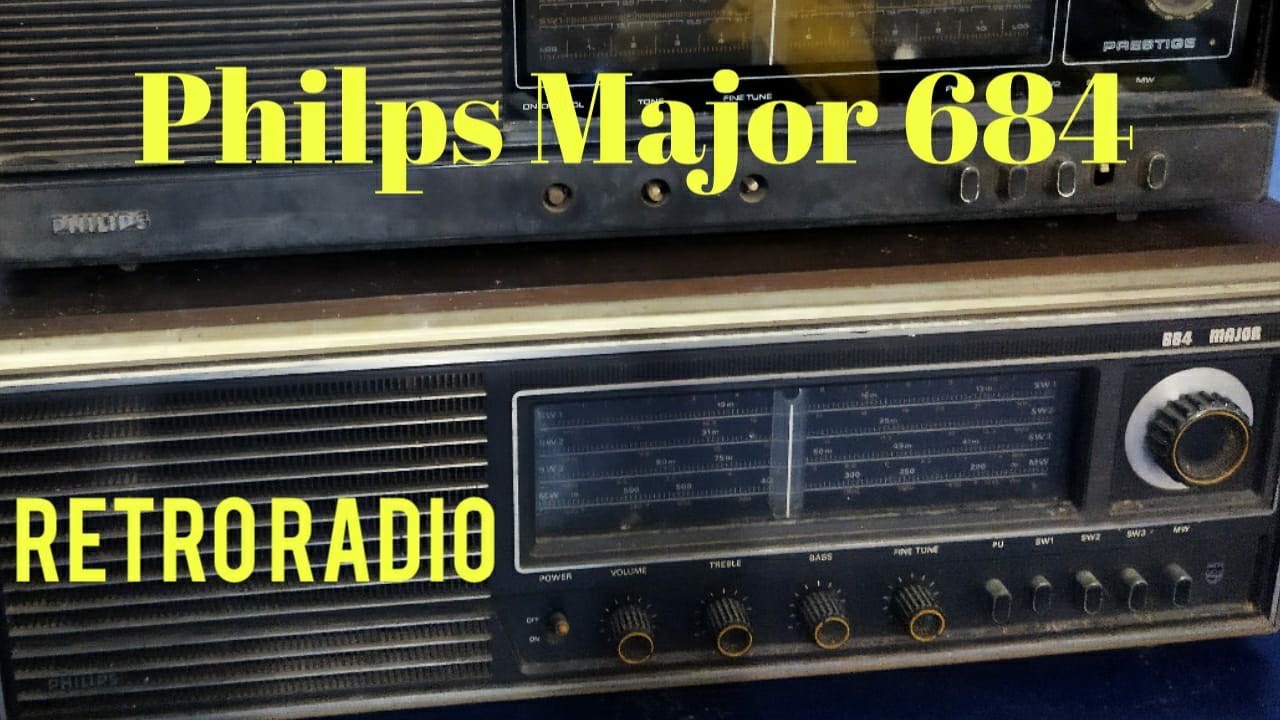 Philips Major 684 Retro Radio - Got from a scrap vendor..Added in my ...