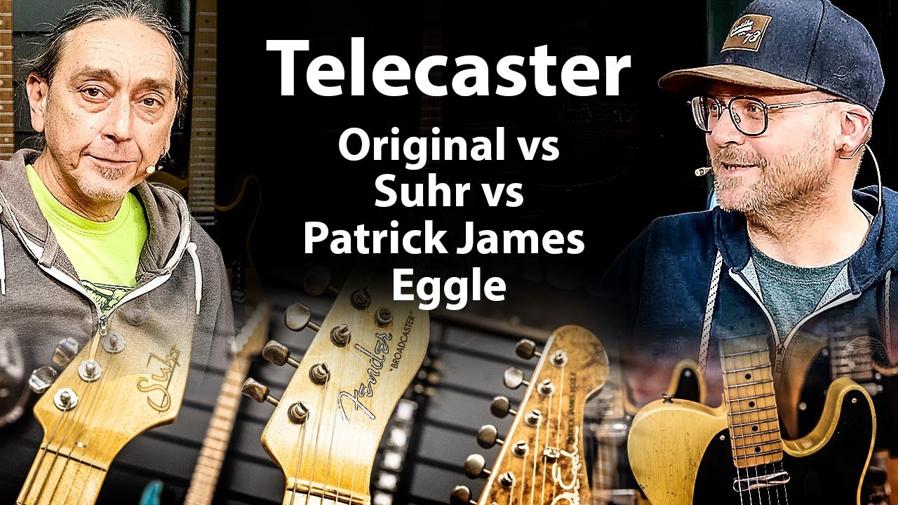 Fender vs Suhr vs PJE: Custom Shop Telecaster im Live-Vergleich ...