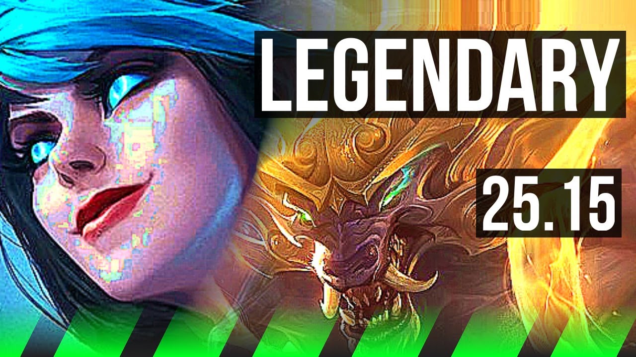 EVELYNN vs WARWICK (JGL) | Legendary | KR Master | 25.15 - YouTube