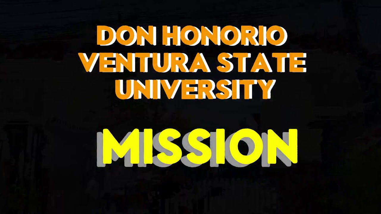 DHVSU Mission and Vision - YouTube