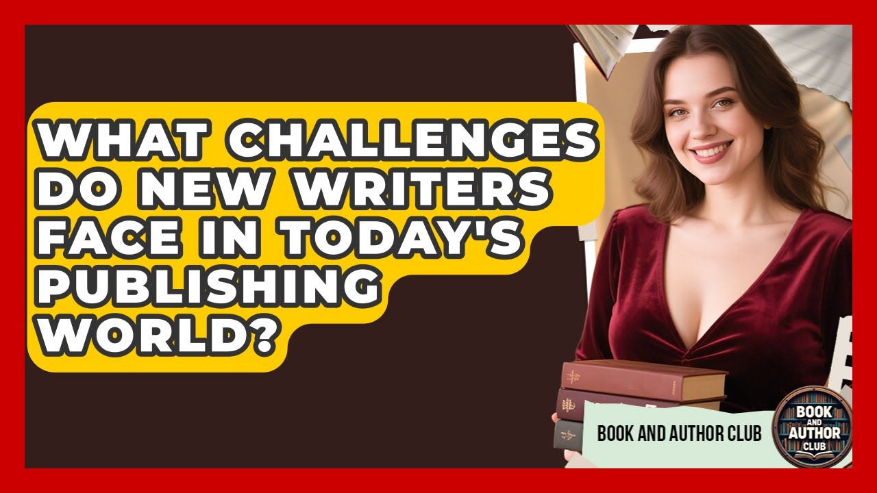 What Challenges Do New Writers Face in Today's Publishing World? | Book ...