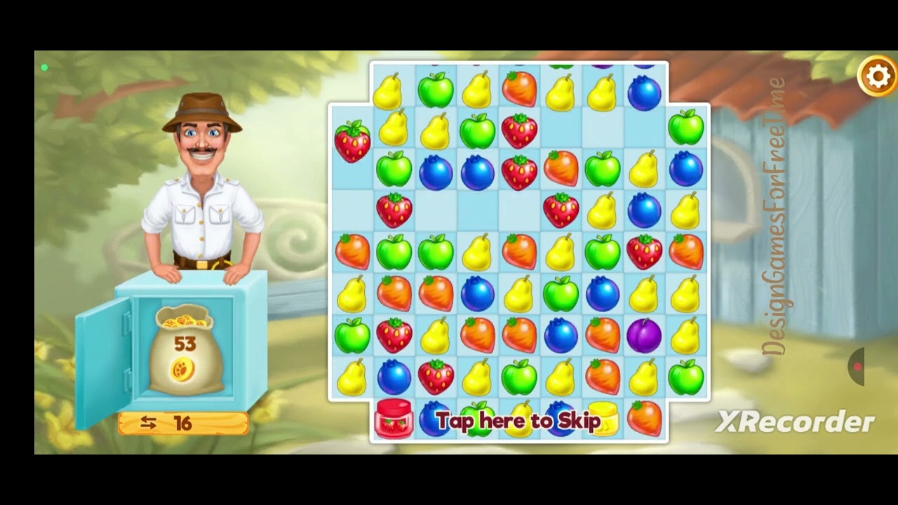 Zoo Rescue: Match 3 & Animals - Level 1 gameplay design decor match ...