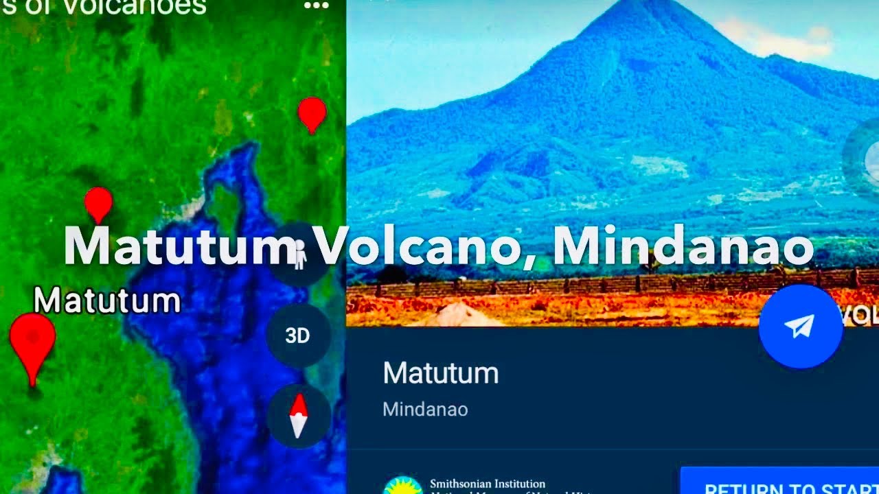 Philippine Volcano Matutum Mountain Acmonan, Tupi, South Cotabato ...