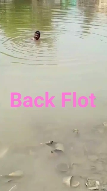 Back Flot#beautiful Process of techniques #in the relaxation of water## ...