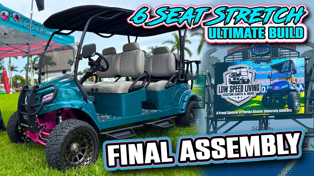 EP 114 - How to Stretch a Golf Cart -Part 5- Ultimate Club Car Final ...