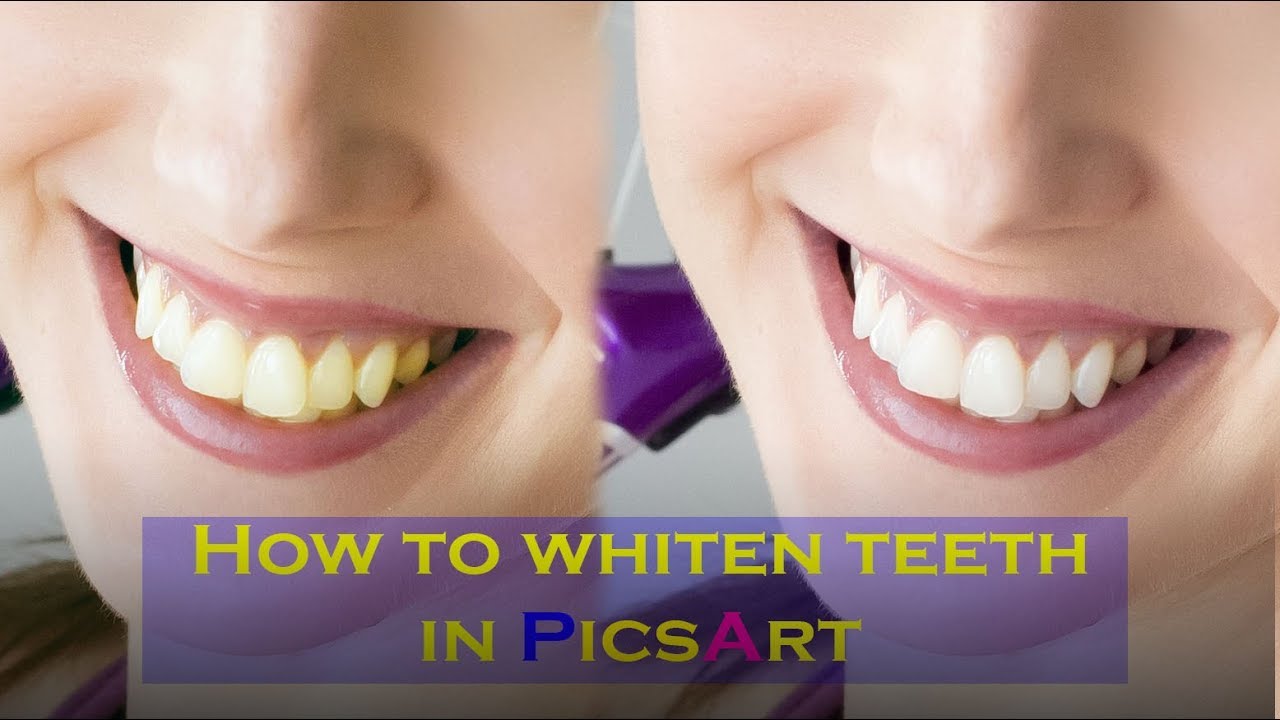 how to whiten teeth in picsart / picsart teeth whitening / one minute ...