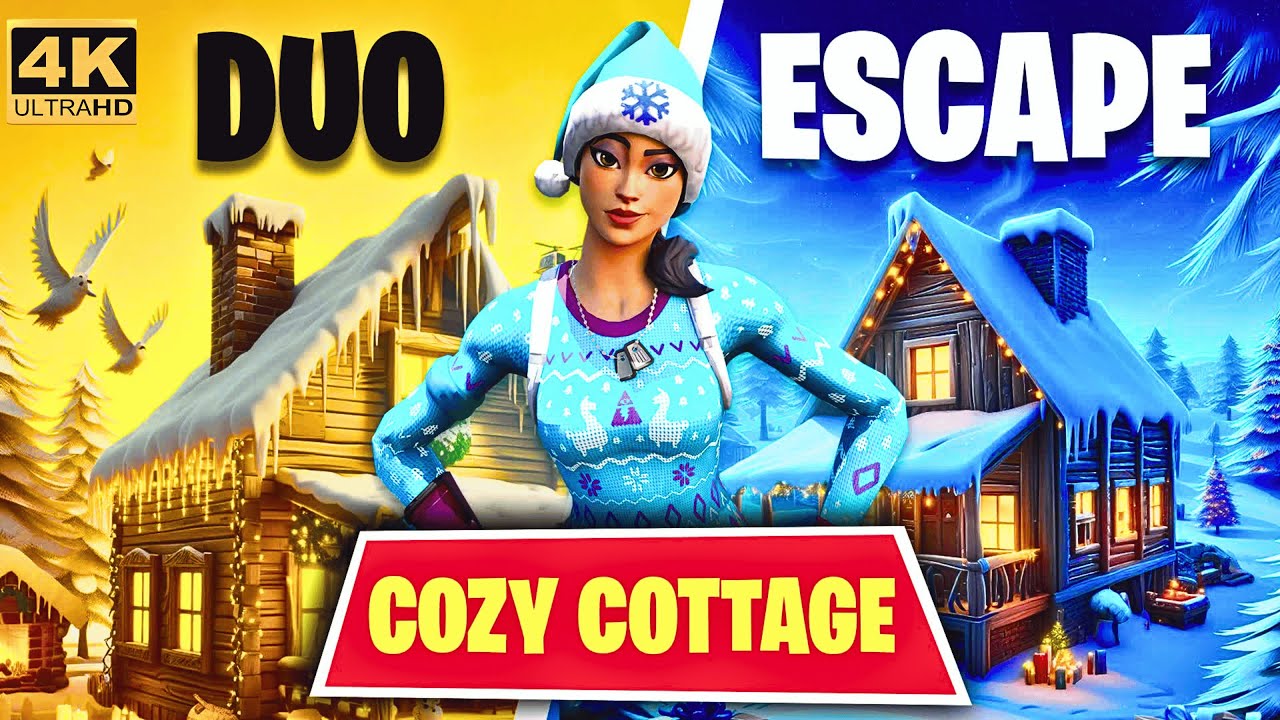 Duo Escape Room - Cozy Cottage - ( 4K Tutorial ) 7damian7FN ( 7damian7 ...