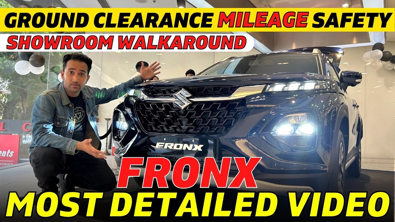 Maruti Suzuki FRONX | Full Review & Most Detailed Video | Price ...