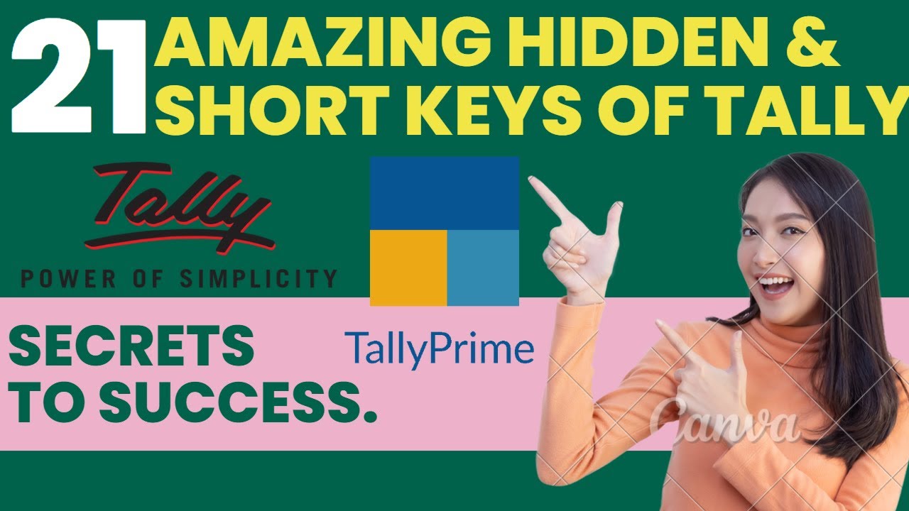 21 Tally Keyboard Shortcuts keys which save your time and efforts ...