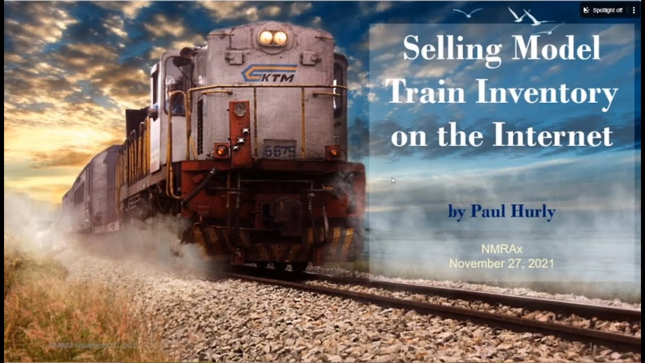 Selling Model Train Inventory on the Internet - YouTube