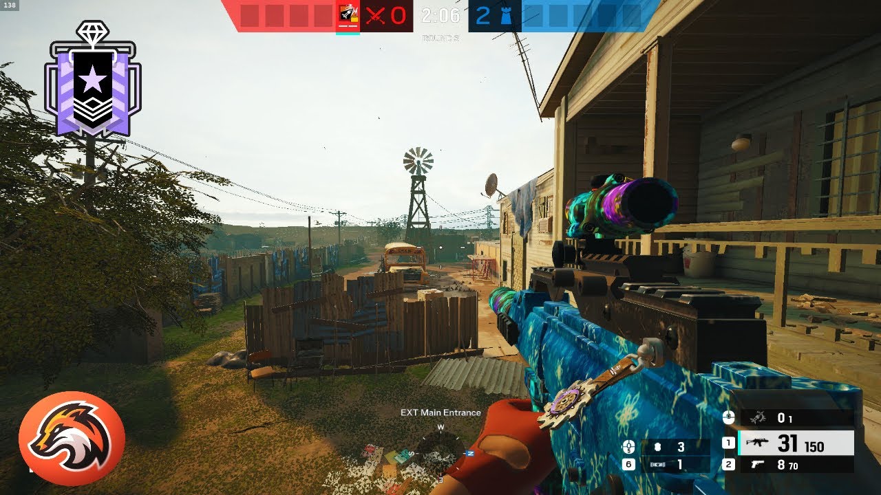 Beautiful Ash Rush 4k - Rainbow Six Siege - YouTube