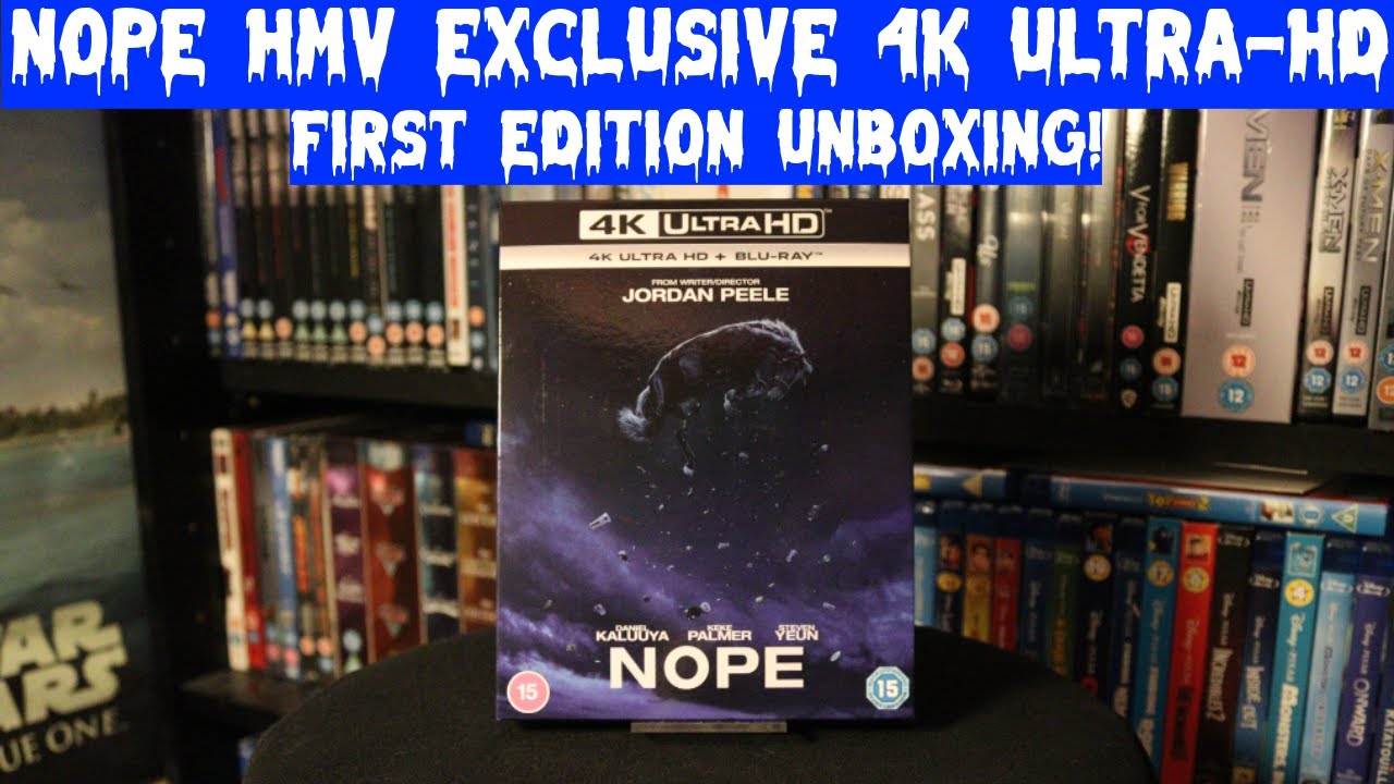 Nope HMV Exclusive 4K Ultra-HD First Edition Unboxing! - YouTube