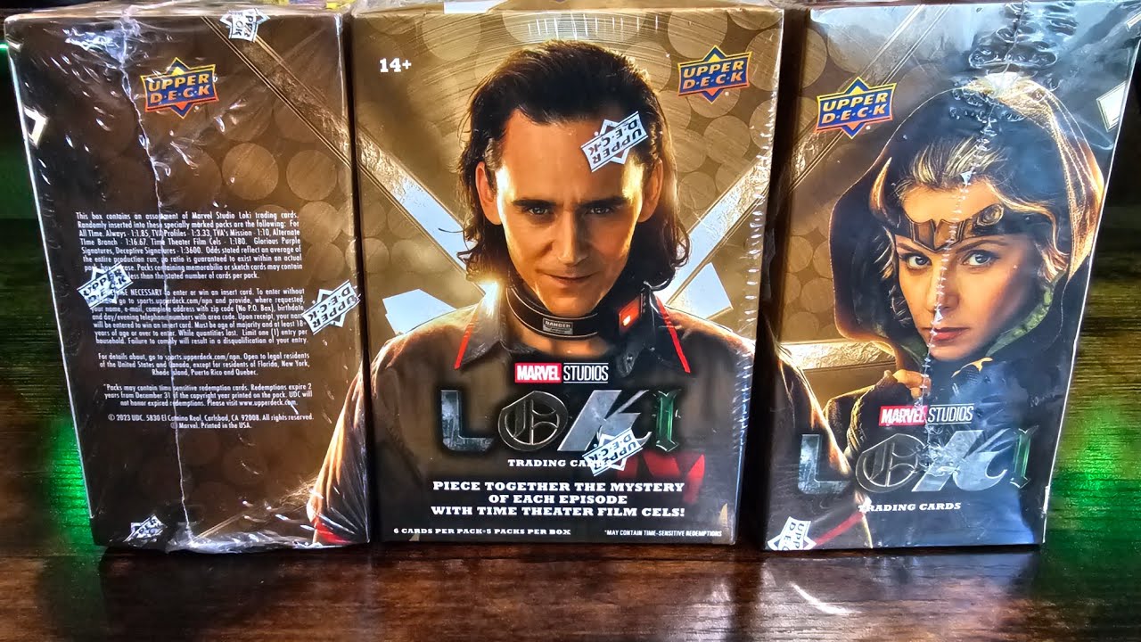 Opening a Blaster Box of Loki (My 1st look at the set) - YouTube