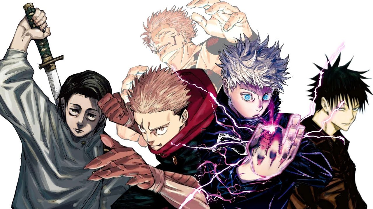Draw YUJI, GOJO, YUTA & MEGUMI As SUKUNA'S VESSEL Step By Step ...