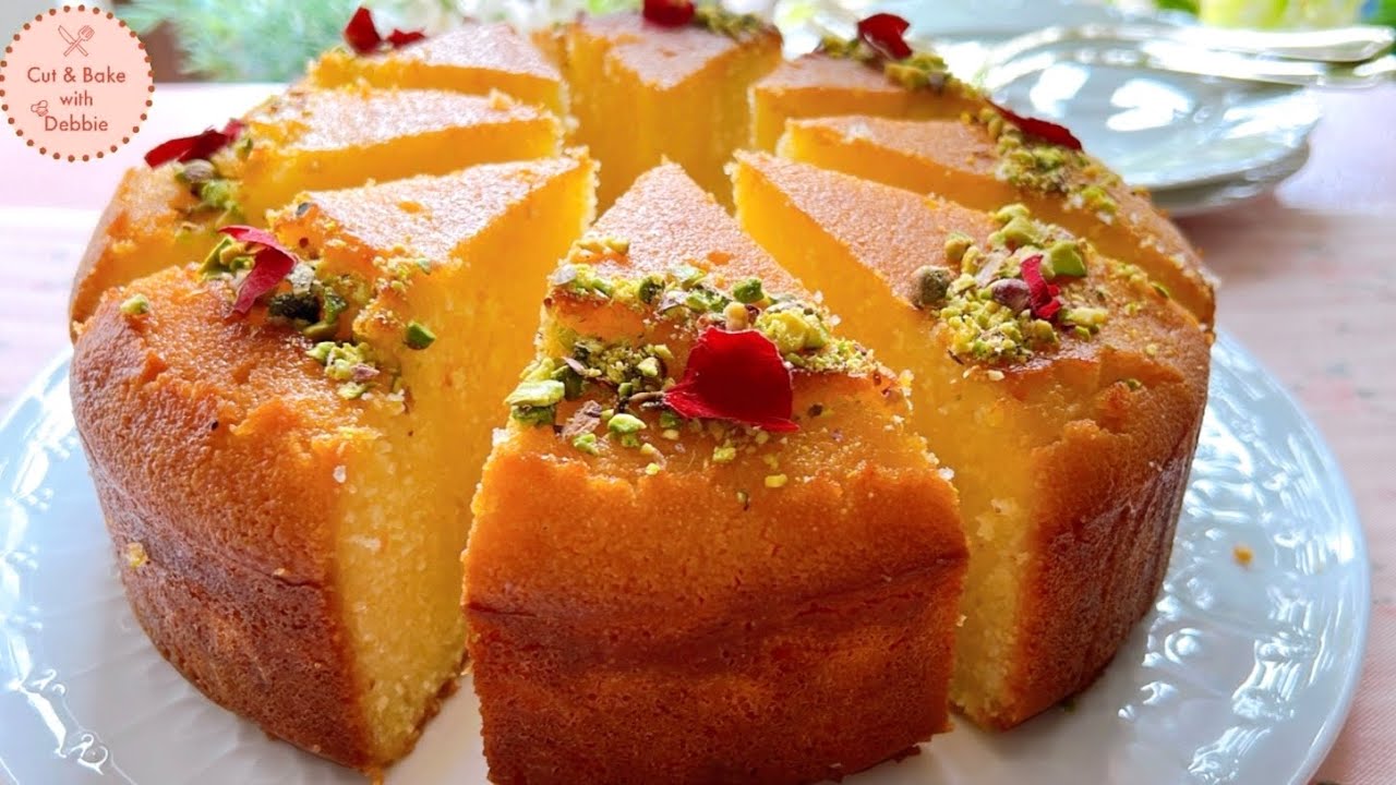 Semolina Cake recipe / Soft Ravani cake - YouTube
