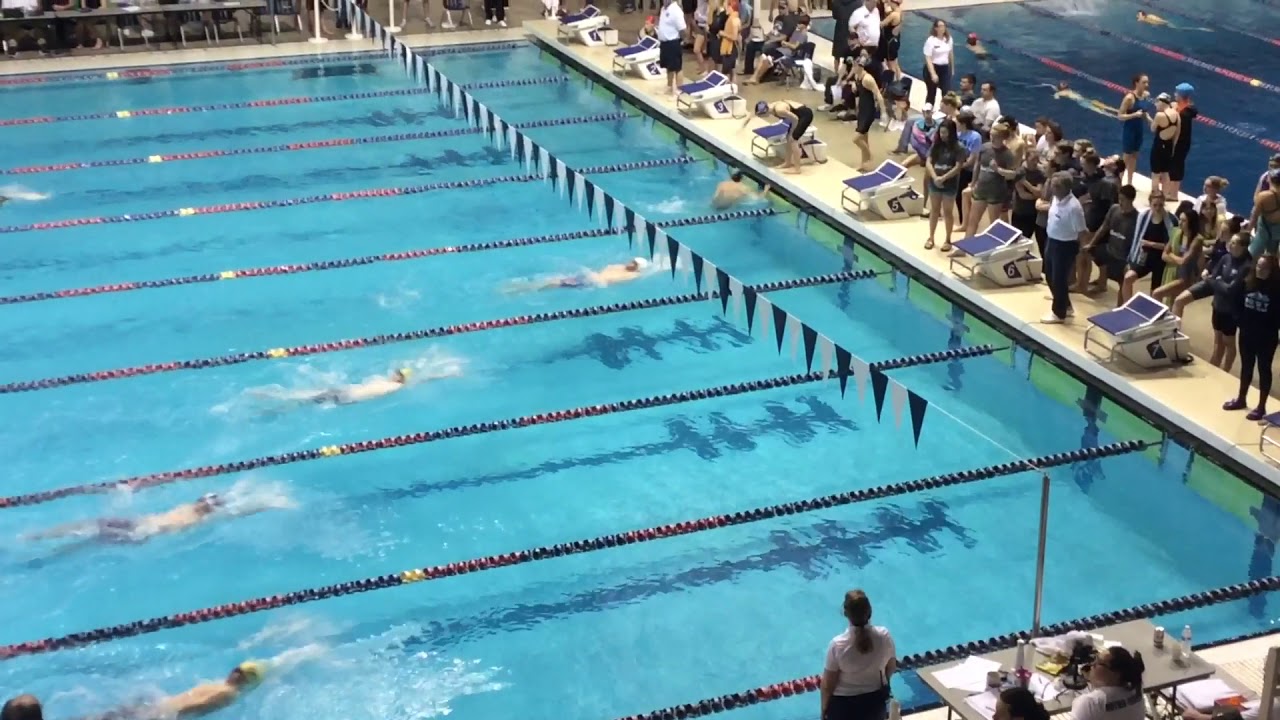 Tyler Lu breaks 13-14 National Age Group record in 400im - YouTube