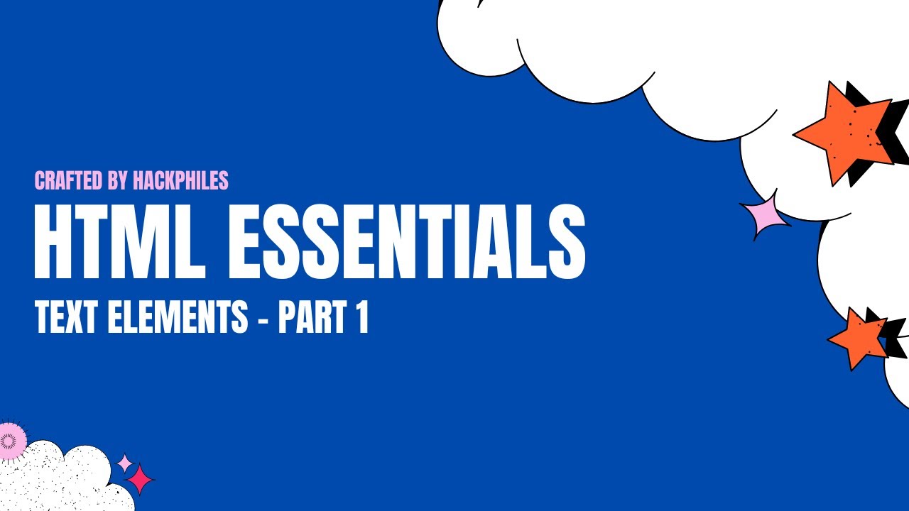 Html Basics Course Malayalam For Beginners Day 03 Text Elements Part 1 Htmlbasics Youtube