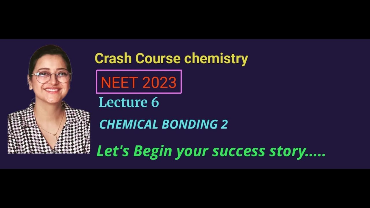 Crash course chemistry lecture-6|Chemical Bonding|Concepts + Questions# ...