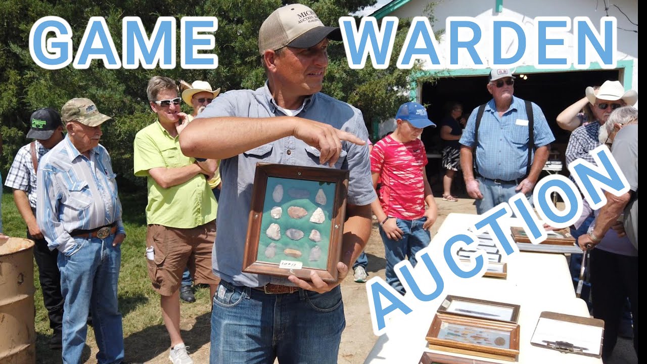 Game Warden Auction Arrowheads, Native American Art, Jewelry, Pelts ...