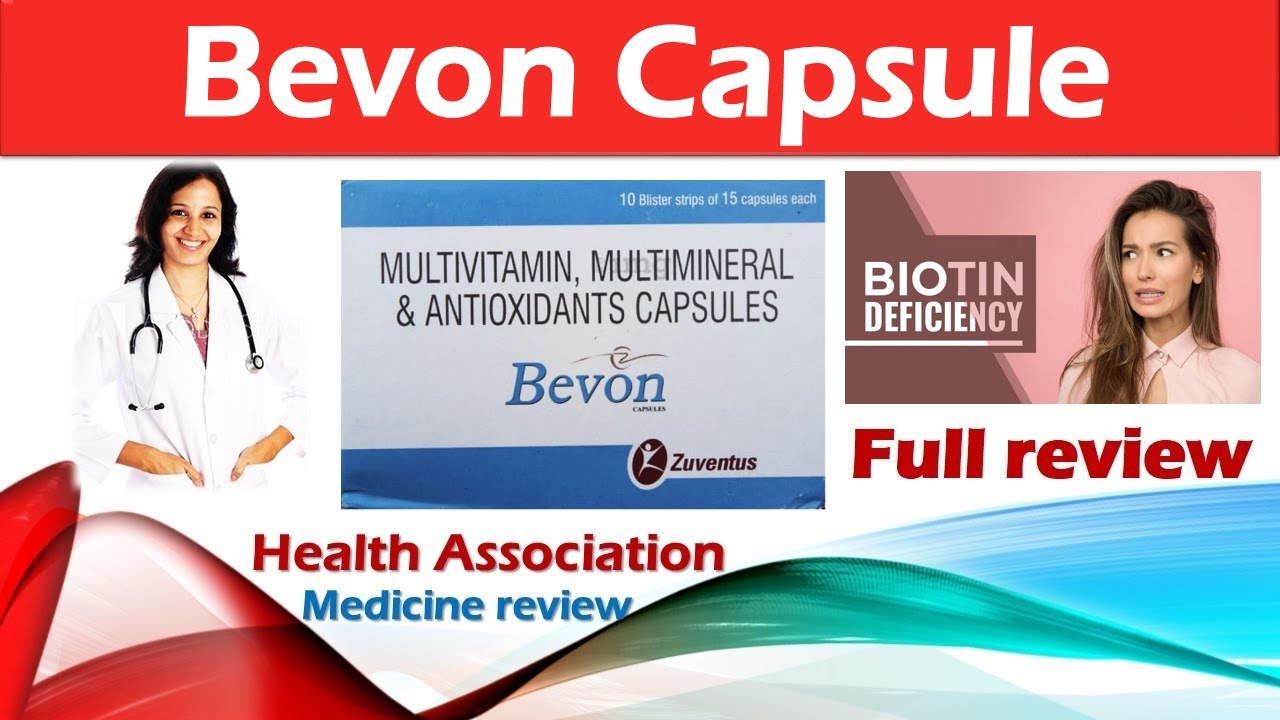 Bevon Multivitamin Capsule Benefits , uses, sideeffect , How to use ...