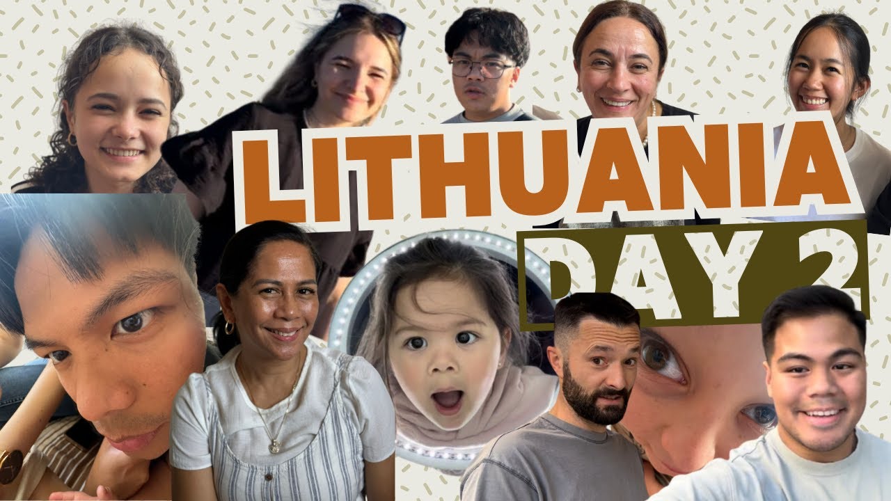 Exploring Vilnius with our Filipino-Lithuanian Family | Lithuania Vlog ...