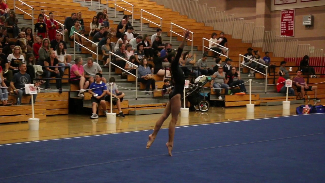 Kaitlyn Tran 1st Floor SoCal W. Sectionals 2016 Wildfire Gymnast Level ...