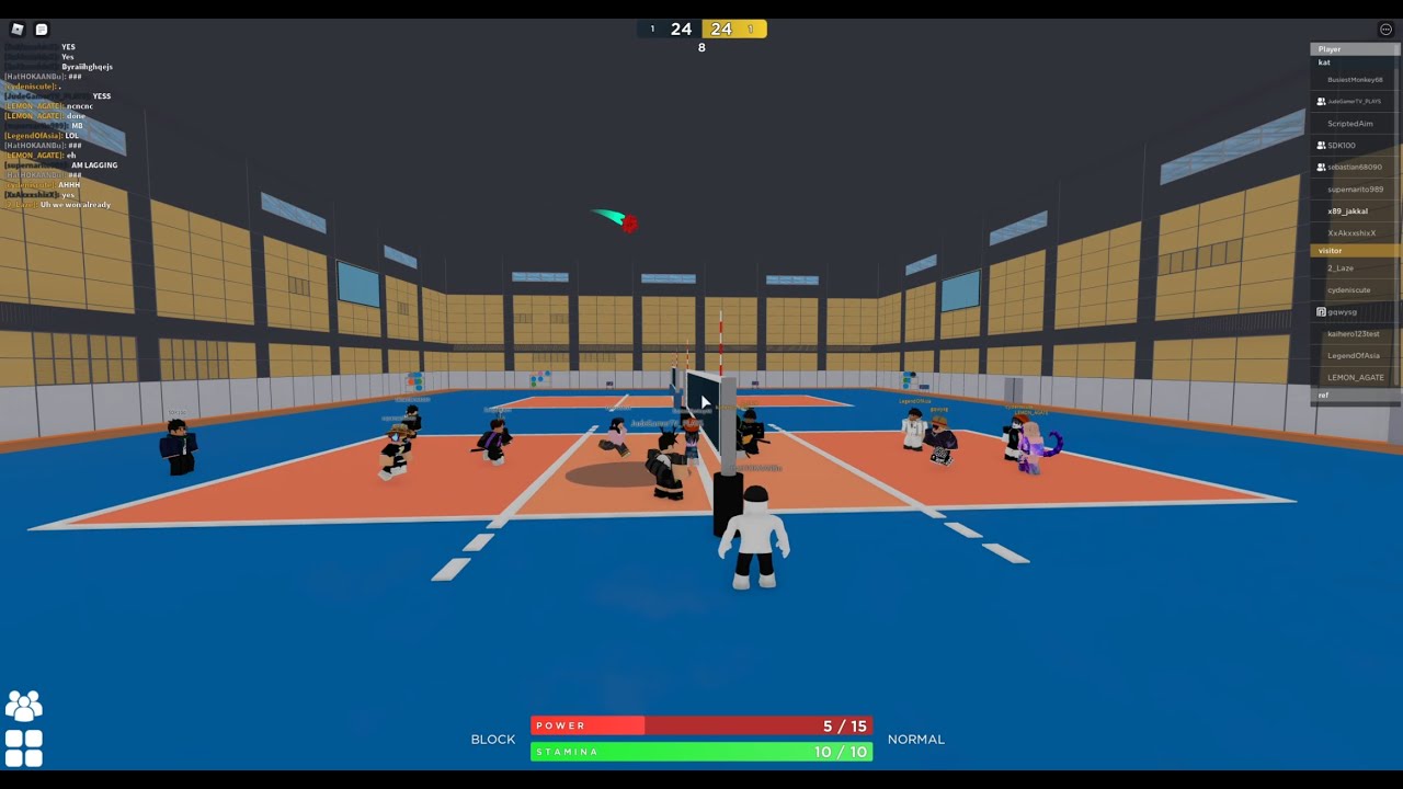 KATSUMA TEAM SCRIMMAGE | Roblox Volleyball 4.2 - YouTube