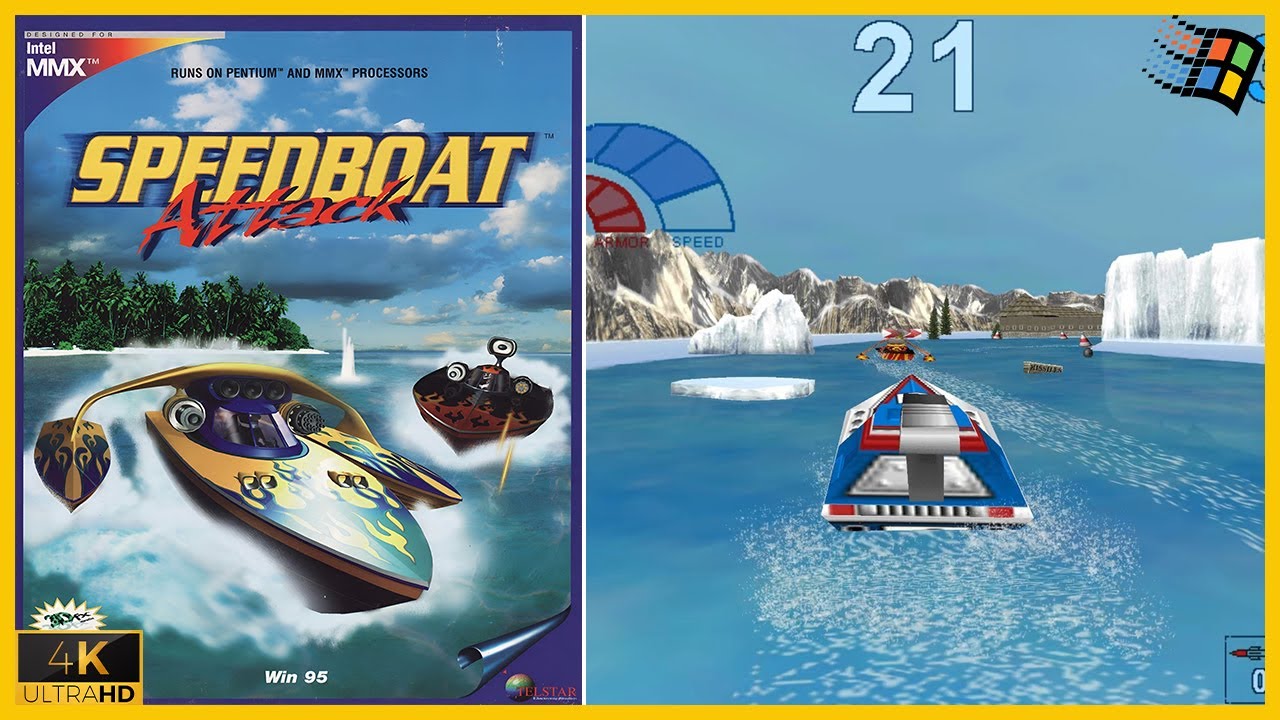 PC First Look [173] | Speedboat Attack (1997) | 4K 2160p | Win 10/11 ...