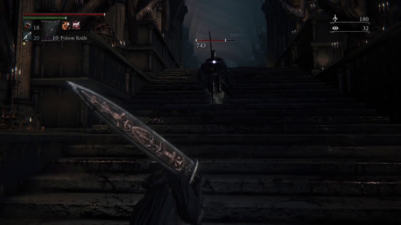 Bloodborne cathedral Bloody Crow easy 2018 - YouTube