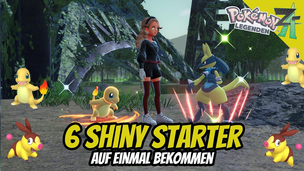 Wie man 6 Shiny Starter auf EINMAL bekommt!!! - YouTube