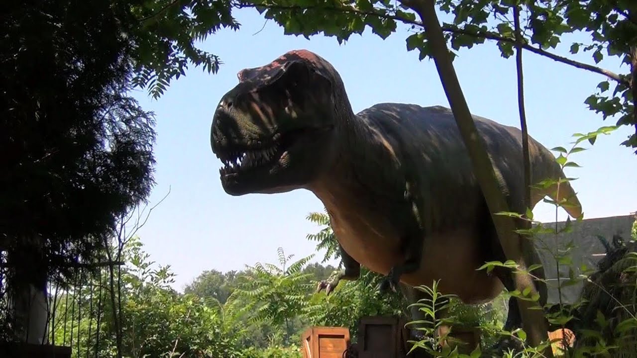 Dinosaur Island - Columbus Zoo (Powell, Ohio) - YouTube
