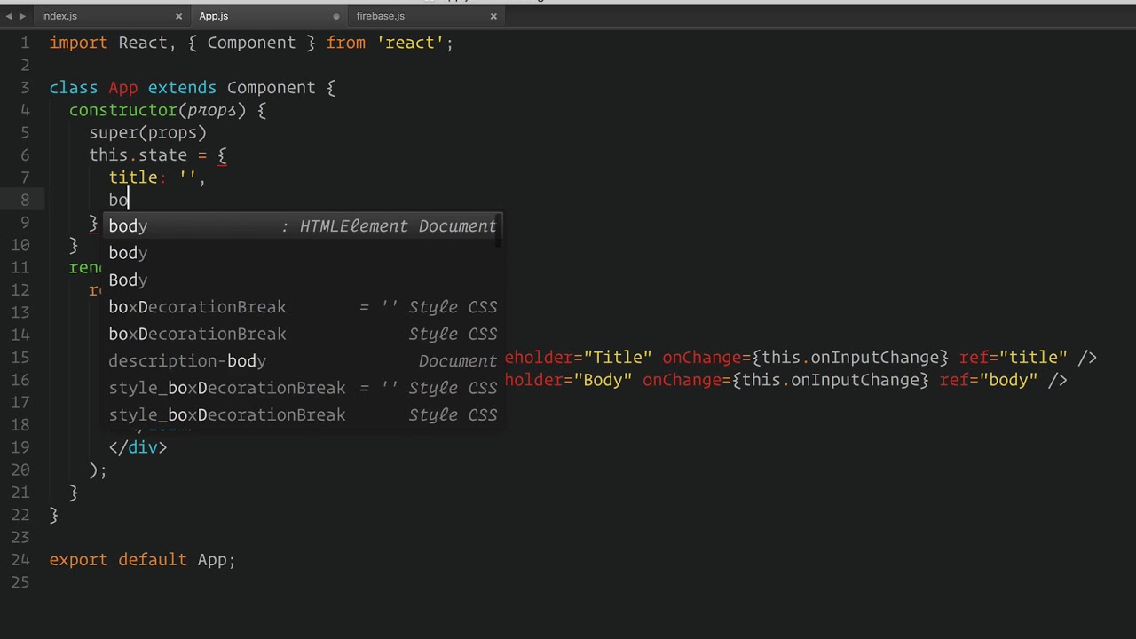 React Redux Firebase Blog App With Authentication Part 4 Youtube 5181