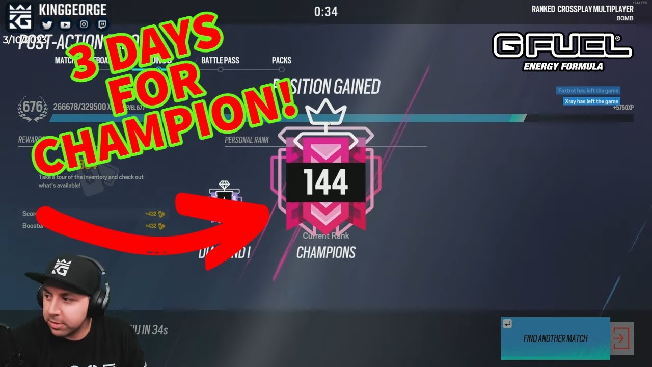 I GOT CHAMPION IN 3 DAYS! COMMANDING FORCE! | Clubhouse Full Game - YouTube