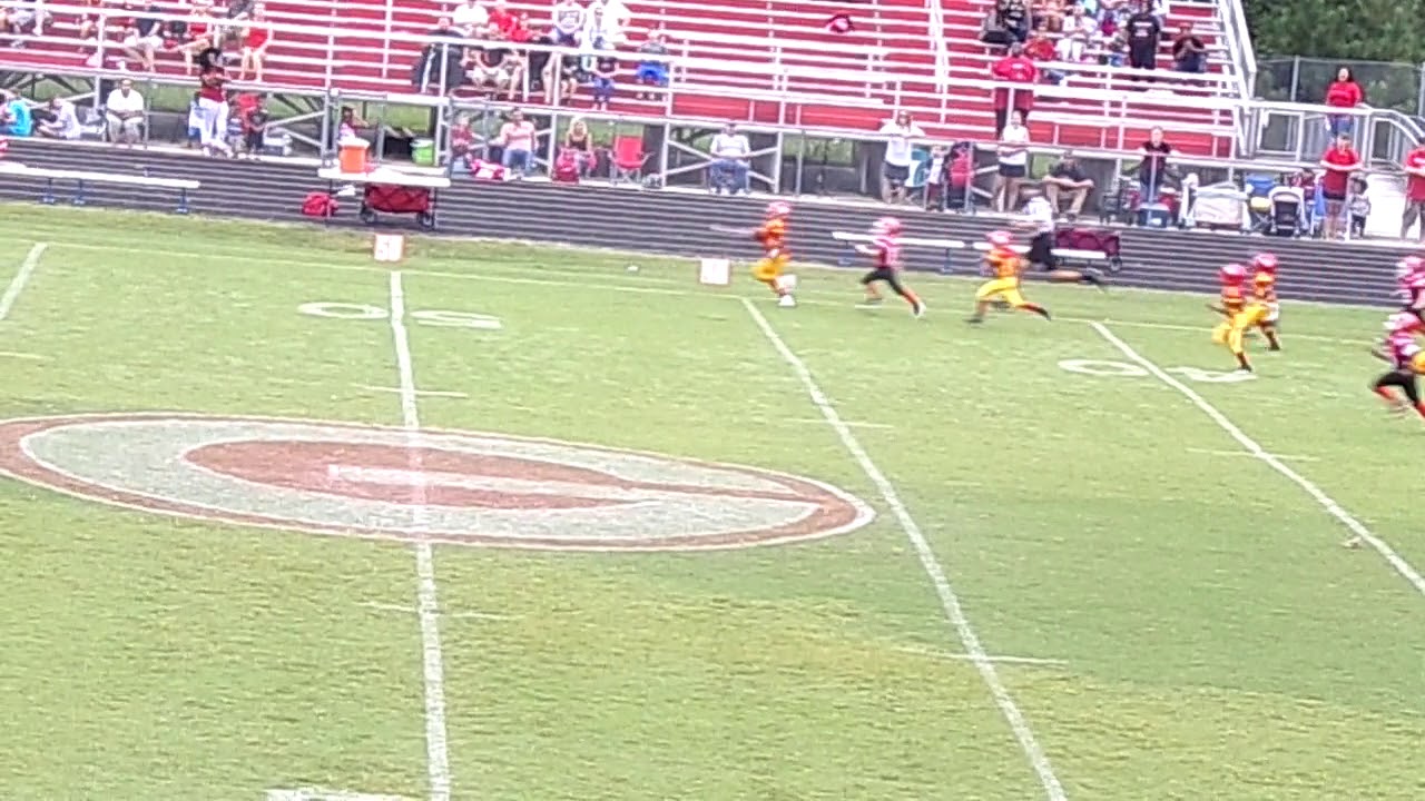 Nemo Allen 95 yard TD vs New Kent Falcons - YouTube