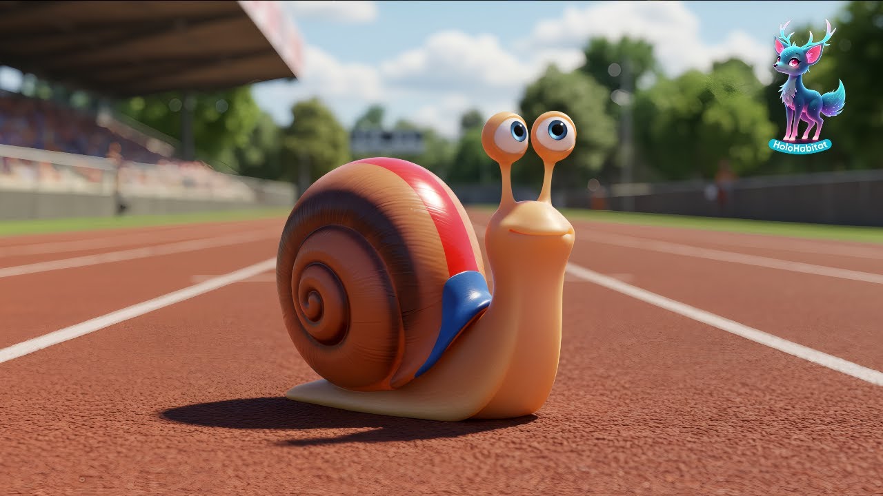 🐌 Slim the Speedy Snail Wins the Race | Underdog Victory Story | Never ...
