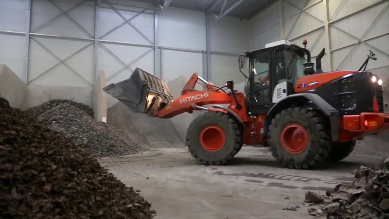 Hitachi wheel loaders | ZW 150-5 | The Machinery channel - YouTube