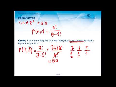 Permütasyon ve Kombinasyon
