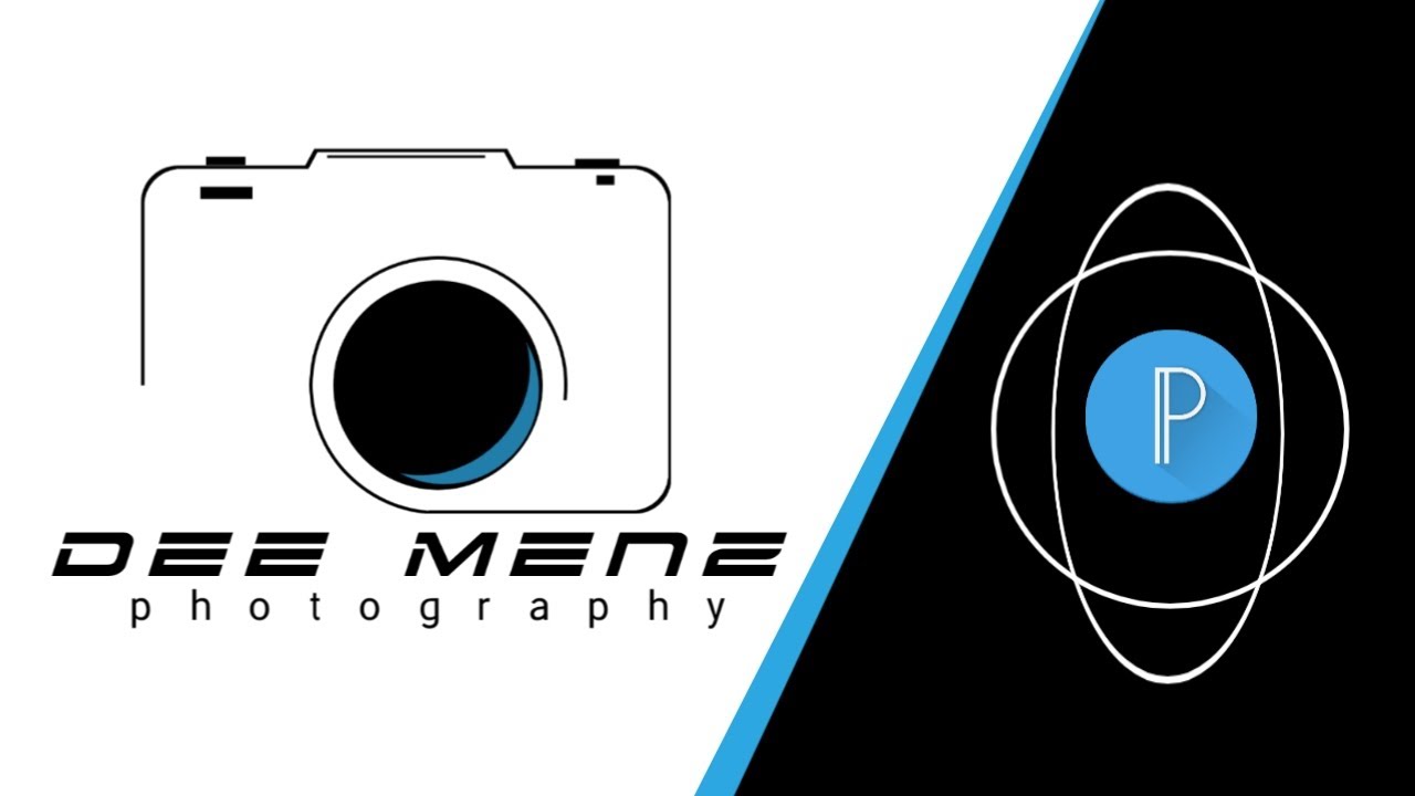 create unique camera logo design | logo design tutorial | graphics ...