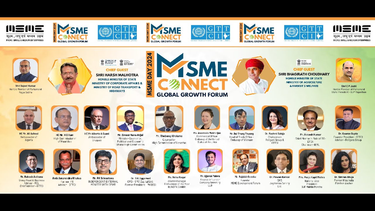 TEASER || GTTCI MSME Connect - Global Growth Forum || MSME Day 2024 ...