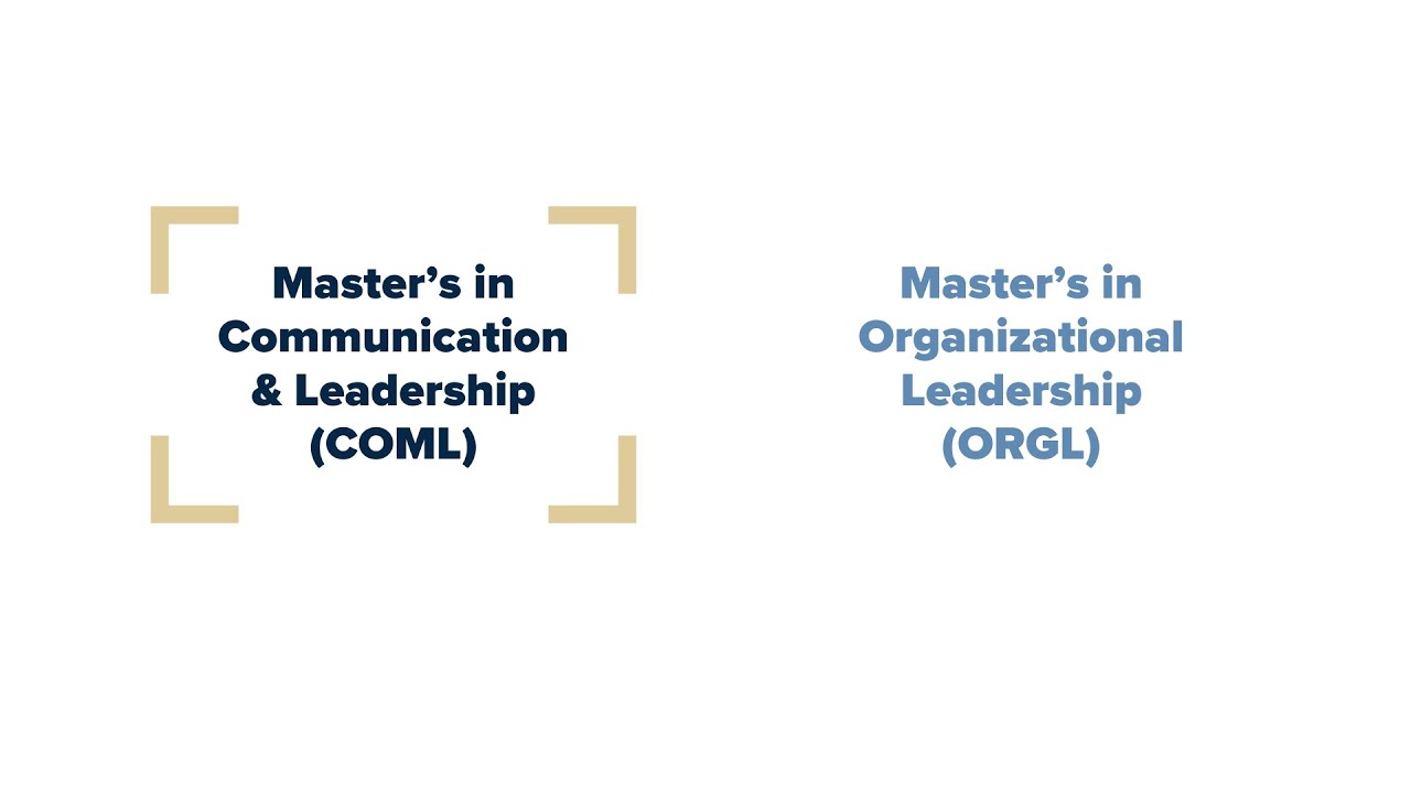 Which Leadership Master's Degree Should I Get? - YouTube