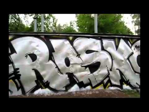 Graffiti Street Art - Rasko - YouTube